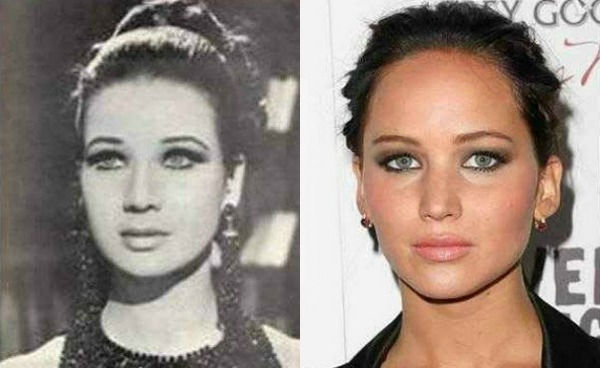 15 Celebrities and their Historical Doppelgangers!