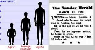 Adam Rainer: The Only Person in History to be Both a Dwarf and a Giant