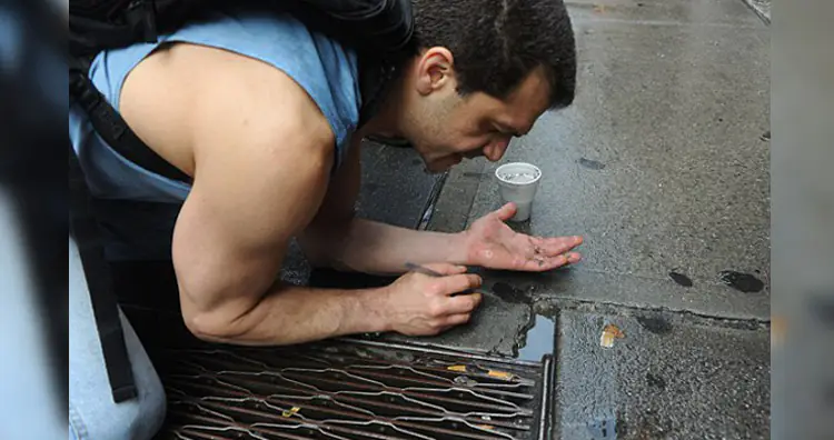Raffi Stepanian makes his Living by foraging the NYC Sidewalks for Gold