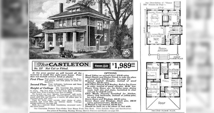 Sears Sold DIY Mail Order Homes that Could Be Assembled in 90 Days