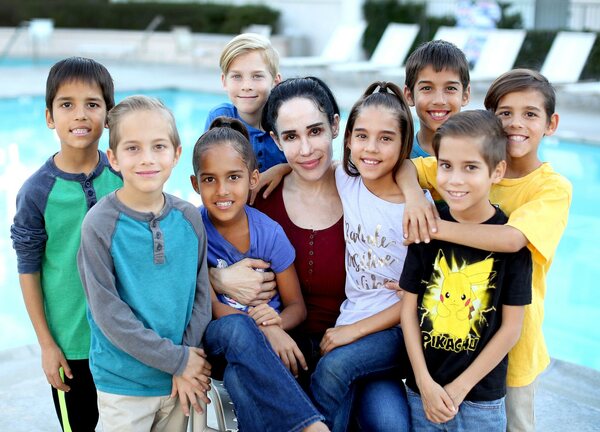 A Woman Named Nadya Suleman Gave Birth to Octuplets through IVF