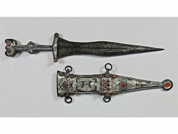 Archeology Intern Discovers 2,000-year-old Roman Silver Dagger