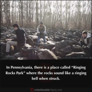 What are the Ringing Rocks that Magically Resonate Like Bells?