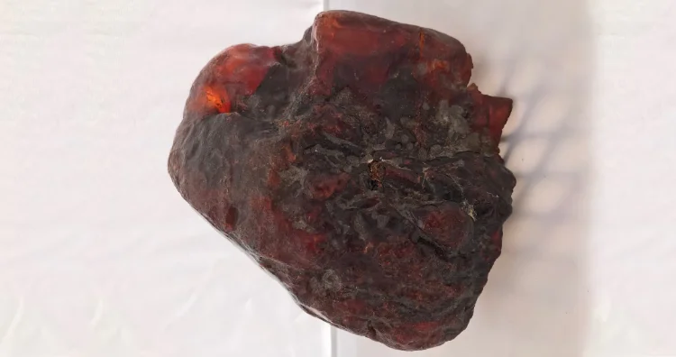 Romanian Woman Uses $1 Million Amber Nugget as Doorstop